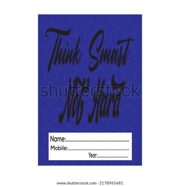 Awesome Notebook Cover Page Design All: เวกเตอร์สต็อก (ปลอดค่าลิขสิทธิ์ ...
