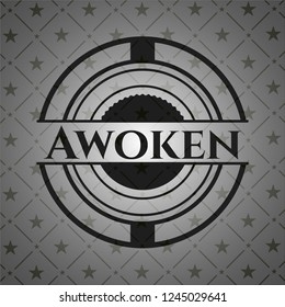 Awoken Realistic Dark Emblem Stock Vector (Royalty Free) 1245029641 ...