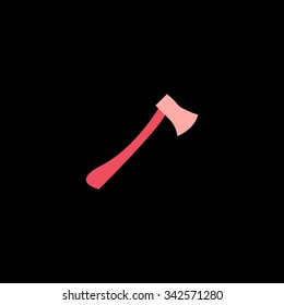 Ax Color Vector Icon On Black Stock Vector (Royalty Free) 342571280 ...