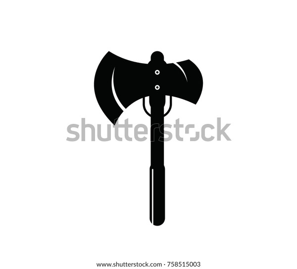 Axe Ax Silhouette Vector Illustration Stock Vector (Royalty Free ...