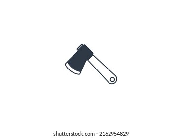 Axe Vector Isolated Emoticon Axe Emoji Stock Vector (Royalty Free ...