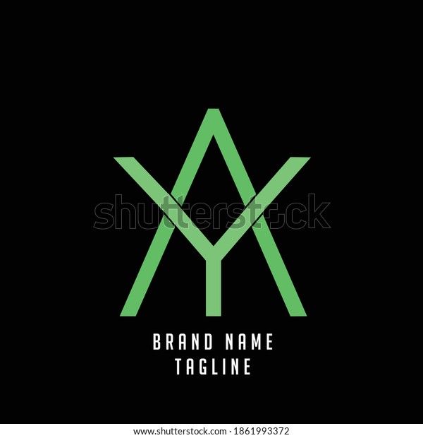 Ay Initials Logo Name Initials Logo Stock Vector (Royalty Free) 1861993372 | Shutterstock