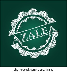 Azalea Written On Chalkboard Stock Vector (Royalty Free) 1162398862 ...