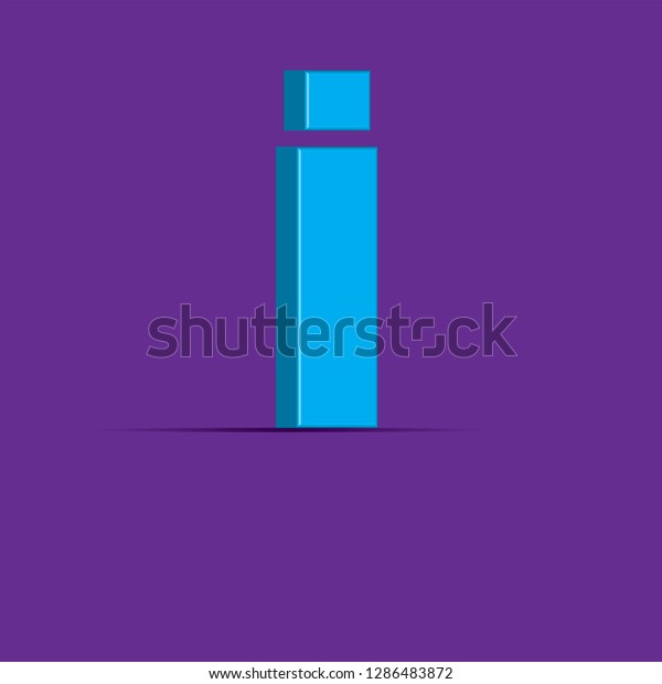 Azerbaijan Alphabet 3d Vector Stock Vector (Royalty Free) 1286483872