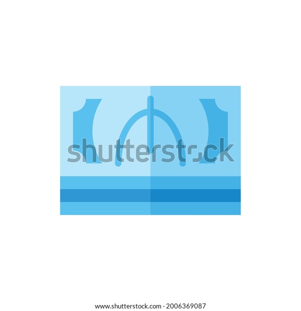 Azerbaijan Manat Flat Icon Logo Illustration Stock Vector (Royalty Free ...