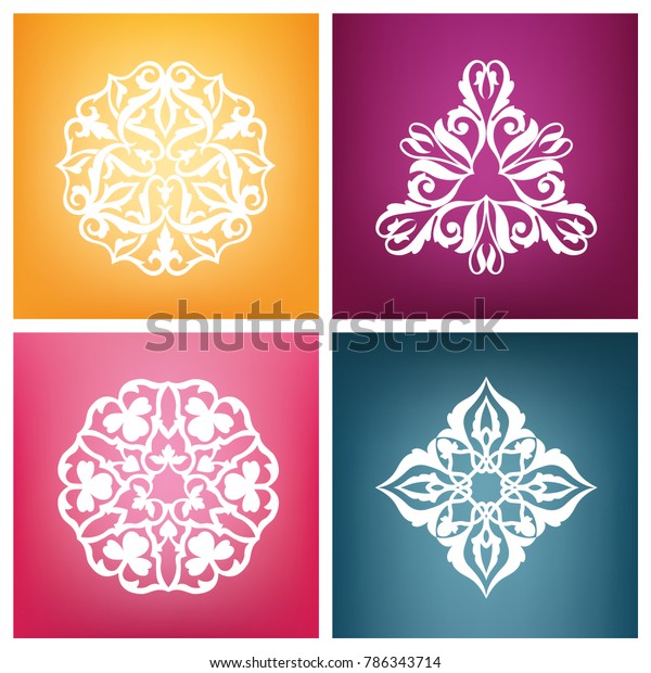 Azerbaijan Ornament National Pattern Stock Vector (Royalty Free) 786343714