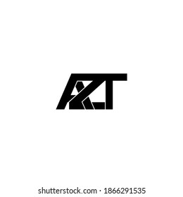 Azt Letter Original Monogram Logo Design Stock Vector (Royalty Free ...