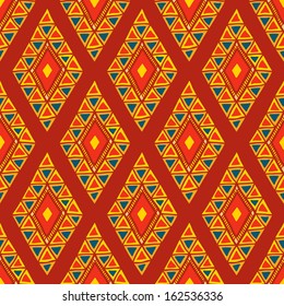 Aztec Print Color Stock Vector (Royalty Free) 162536336 | Shutterstock