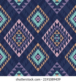 Aztec Stylized Print Template Fabric Paper Stock Vector (Royalty Free ...