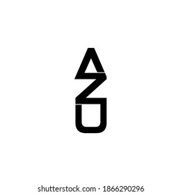 Azj Letter Original Monogram Logo Design Stock Vector (Royalty Free ...