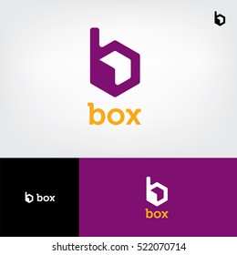 B Box Idea Graphic Design Stock Vector (Royalty Free) 522070714 ...