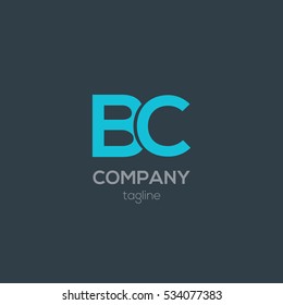 B C Letter Logo Design Vector Stock Vector (Royalty Free) 534077383 ...
