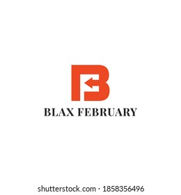 258 Letter b and f mark modern logo design template Images, Stock ...