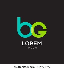 B G Letter Logo Design Vector Stock Vector (Royalty Free) 514221199 ...
