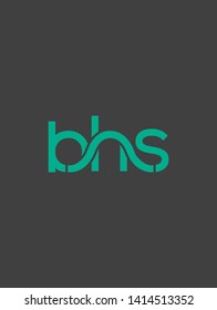 B H S Letters Joint Letters Stock Vector (Royalty Free) 1414513352 ...