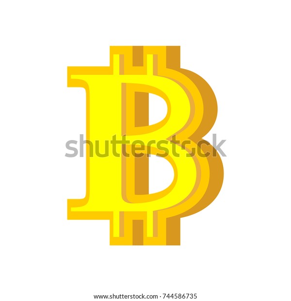 B Letter Bitcoin Font Cryptocurrency Alphabet Stock Vector (Royalty ... B Letter Bitcoin Font Cryptocurrency Alphabet Stock Vector (Royalty ...