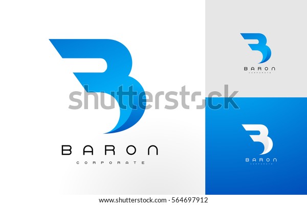 B Logo Blue B Letter Icon Stock Vector (Royalty Free) 564697912
