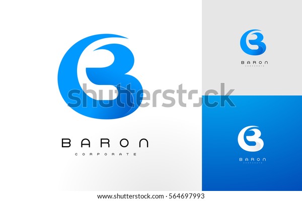 B Logo Blue B Letter Icon Stock Vector (Royalty Free) 564697993 ...