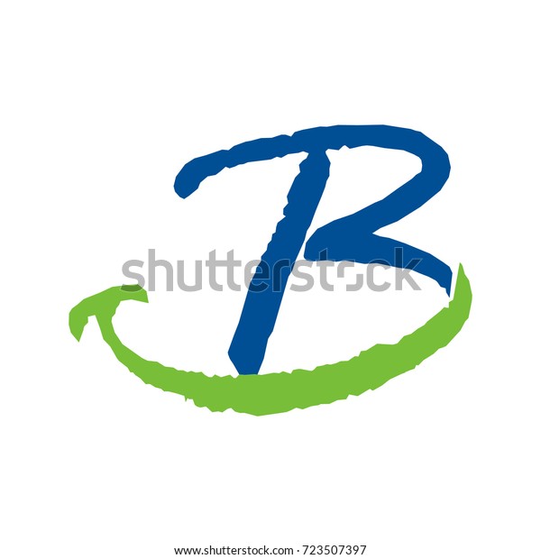 B Smile Letter Logo Design Template Stock Vector (Royalty Free ...