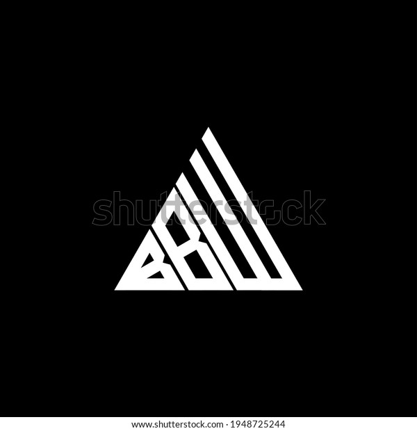 B B W Letter Logo Creative Stock Vector (Royalty Free) 1948725244 ...