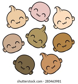 1,278 Babies different races Images, Stock Photos & Vectors | Shutterstock