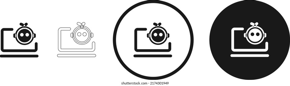 Baby App Icon Web Icon Set Stock Vector (Royalty Free) 2174301949 ...