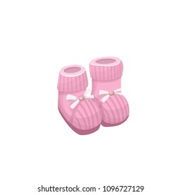 Baby Booties Vector Stock Vector (Royalty Free) 1096727129 | Shutterstock