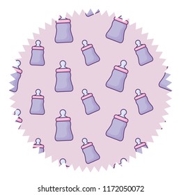 Baby Bottle Pattern Stock Vector (Royalty Free) 1172050072 | Shutterstock