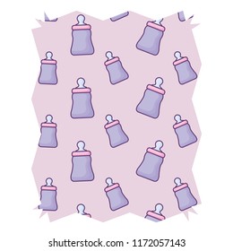 Baby Bottle Pattern Stock Vector (Royalty Free) 1172057143 | Shutterstock