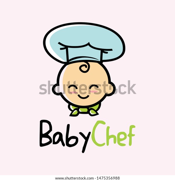Baby Chef Hat Logo Icon Vector Stock Vector (Royalty Free) 1475356988 ...