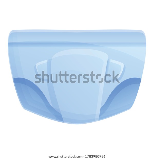 Baby Diaper Icon Cartoon Baby Diaper Stock Vector (Royalty Free ...