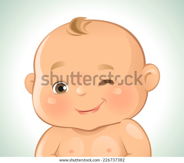 5,045 Winking Baby Images, Stock Photos & Vectors | Shutterstock