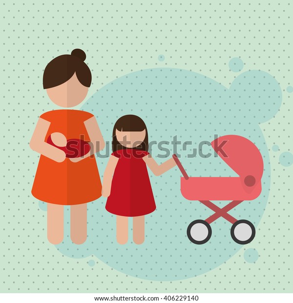 Baby Graphic Design Vector Illustration Stock Vector (Royalty Free ...