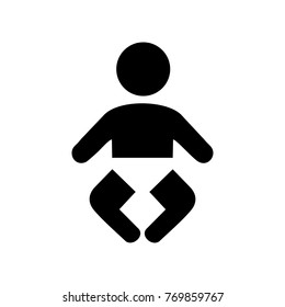 Birth Rate Silhouette Icon Clipart Image Stock Vector (Royalty Free ...