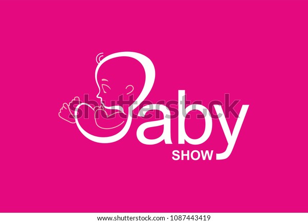 Baby Show Logo Stock Vector (Royalty Free) 1087443419 | Shutterstock