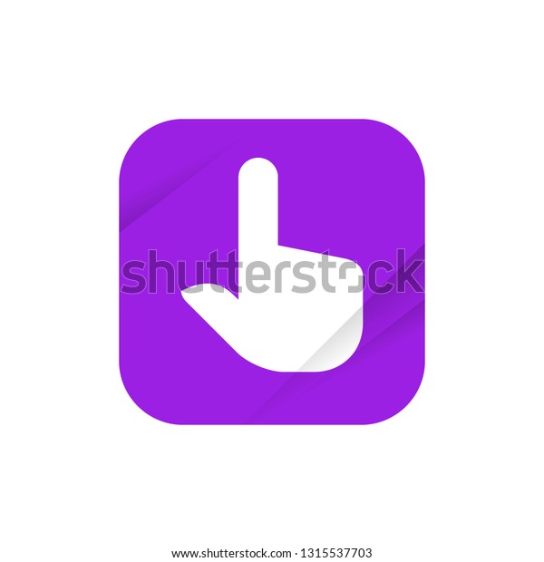 Back App Icon Stock Vector (Royalty Free) 1315537703 | Shutterstock