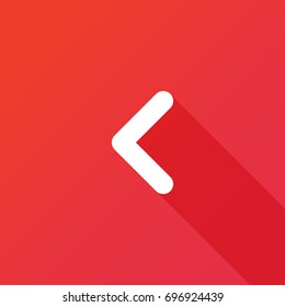Back Arrow Sign Vector Icon Ui Stock Vector (Royalty Free) 696924439 ...