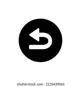Back Icon Vector Isolated On White Stock Vector (Royalty Free ...