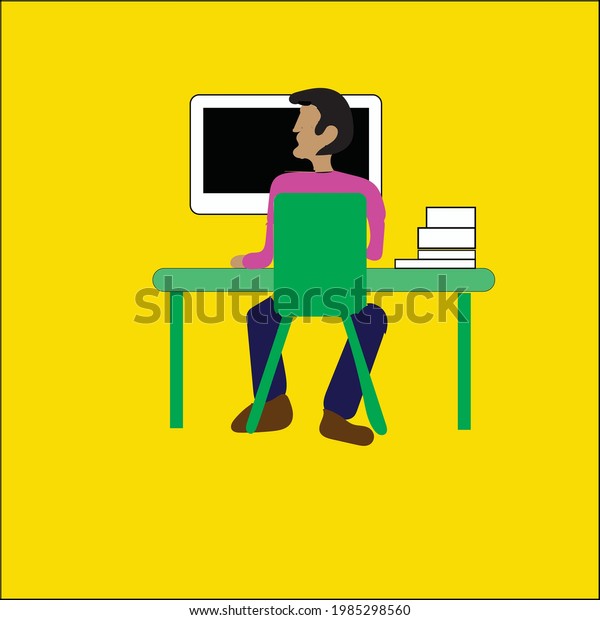 Back Office Vector Art Hand Drawn Stock Vector (Royalty Free ...