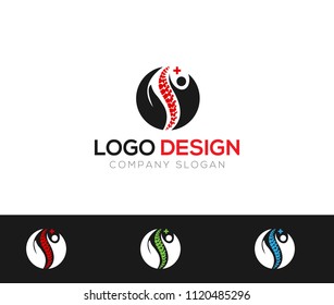 Back Pain Logo Stock Vector (Royalty Free) 1120485296 | Shutterstock