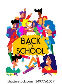 Congratulations Text Banner Background Student Party Stock Vector ...