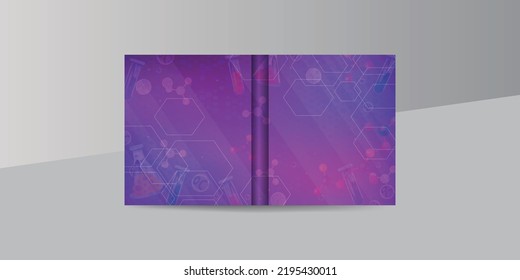 Back School Science Book Cover Stock Vector (Royalty Free) 2195430011 ...
