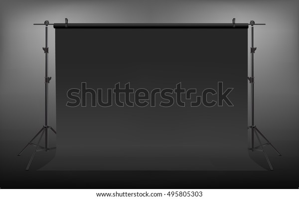 Backdrop Photography Studiovector Illustration Stock Vector (Royalty ...