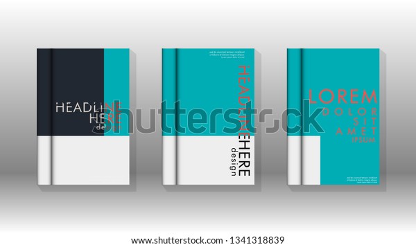 Background Abstract Book Cover Layout Brochures Stock Vector (Royalty ...