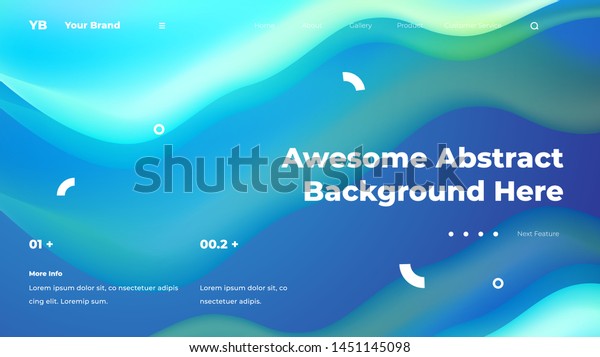 Background Abstract Homepage Blue Wallpaper Design Stock Vector ...