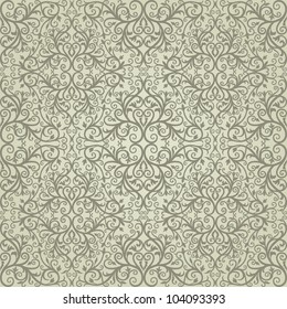 Background Arabic Floral Pattern Simples Stock Vector (Royalty Free ...