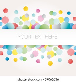 Background Banner Abstract Sample Text Stock Vector (Royalty Free ...