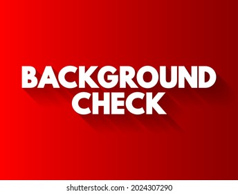 381 Criminal background check Stock Vectors, Images & Vector Art ...