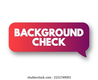 381 Criminal background check Stock Vectors, Images & Vector Art ...