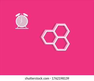 Background Clock Sokesh Vector Illustration Stock Vector (Royalty Free ...